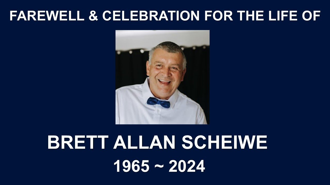 Brett Scheiwe Funeral - YouTube