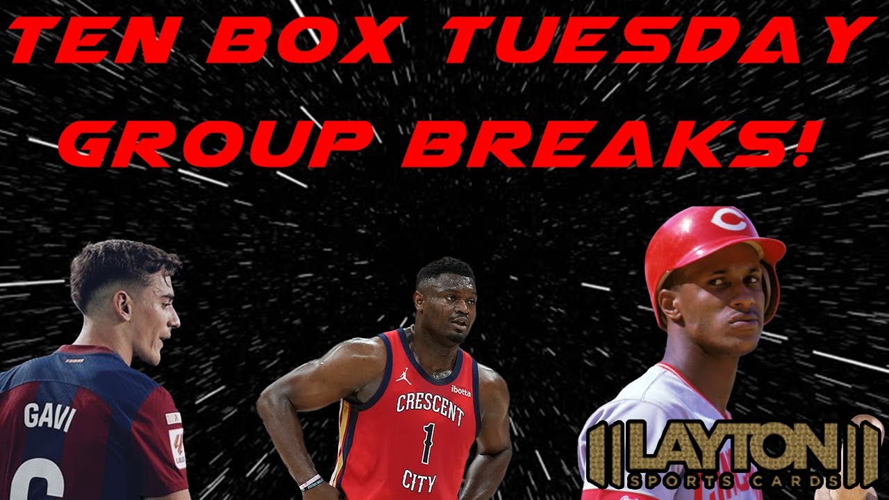 Ten Box Tuesday Group Breaks W/ LSC! - YouTube