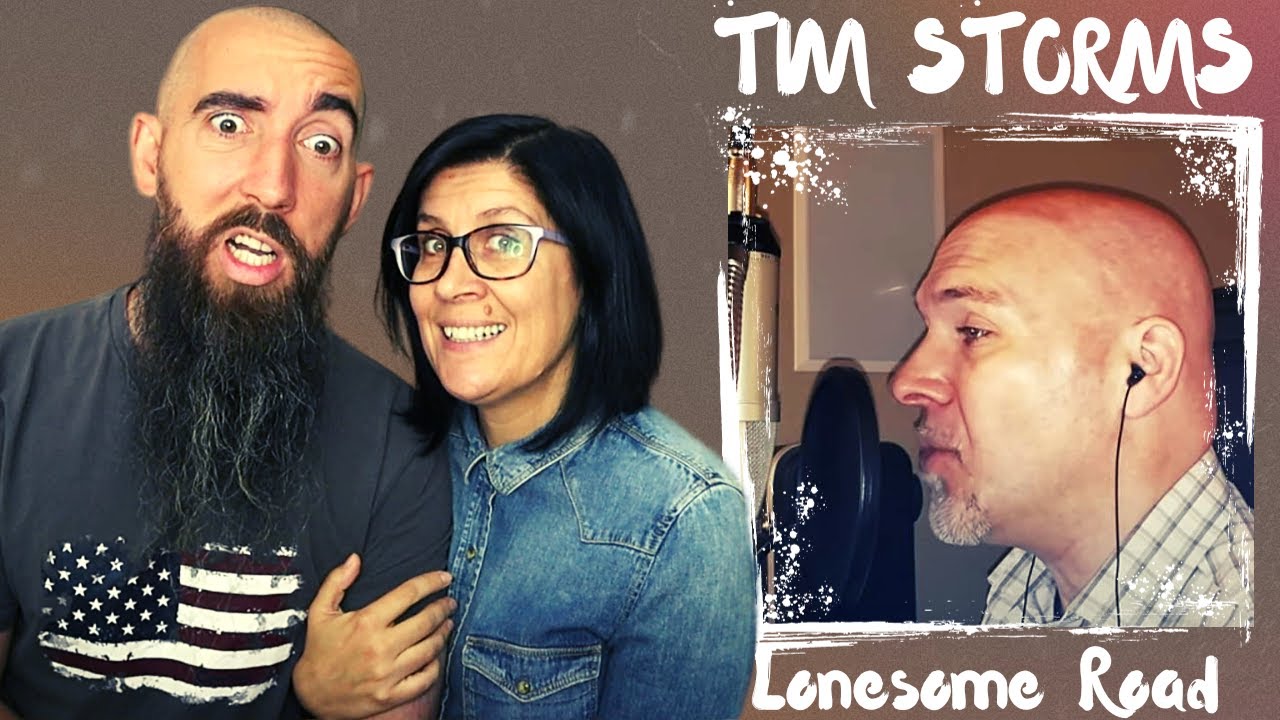 Tim Storms - Man With WORLD'S LOWEST VOICE Sings "Lonesome Road" (REACTION) with my wife - YouTube