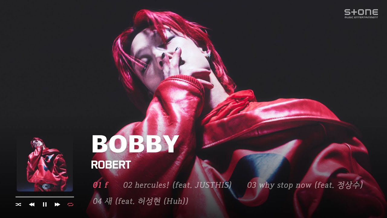 𝐏𝐥𝐚𝐲𝐥𝐢𝐬𝐭 BOBBY의 인생 곡선을 담은, 1ST MINI [ROBERT] 앨범 1시간 반복듣기｜Stone Music Playlist - YouTube