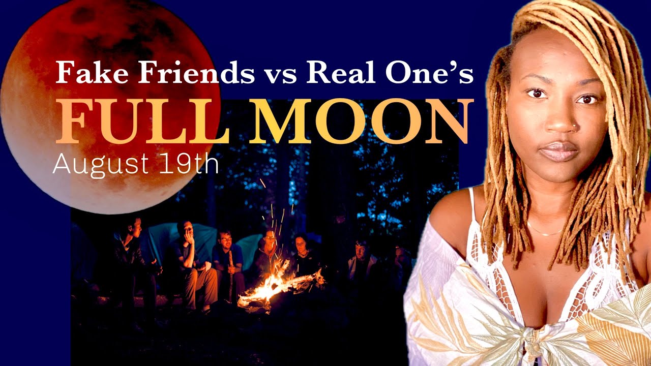 Connections Exposed ️‍🩹 August 19th, Aquarius Full Moon 🌝 Astrology ...