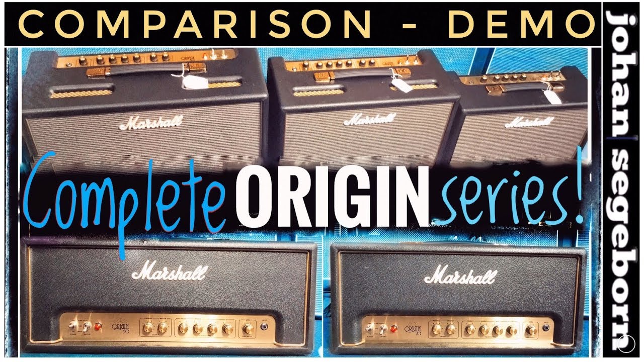 The Complete Marshall ORIGIN Series Comparison! - YouTube