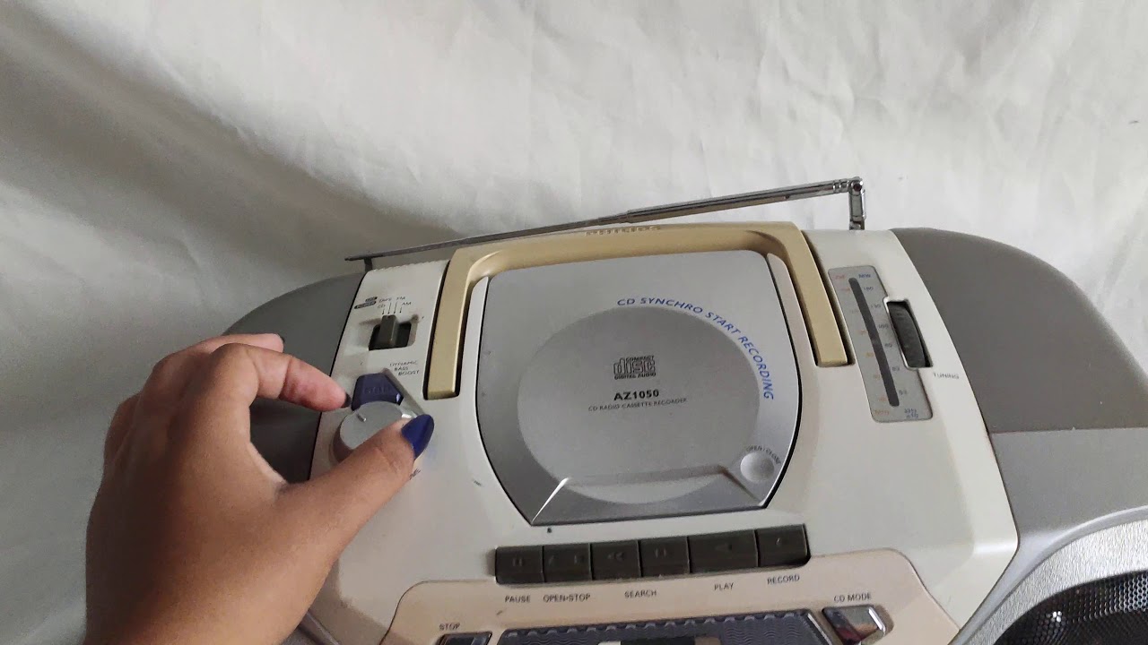 Rádio de Philips as 1050 - YouTube