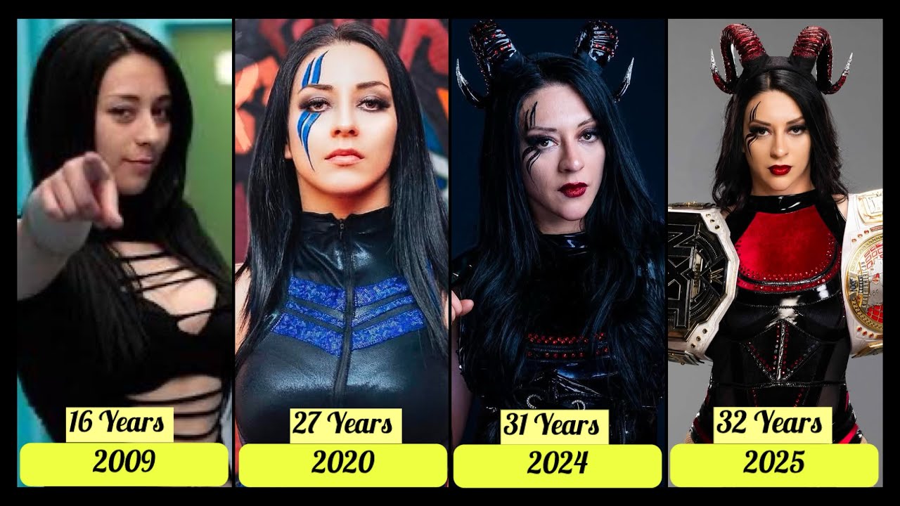 Stephanie Vaquer Evolution (1993-2025) | From Childhood to Wrestling ...
