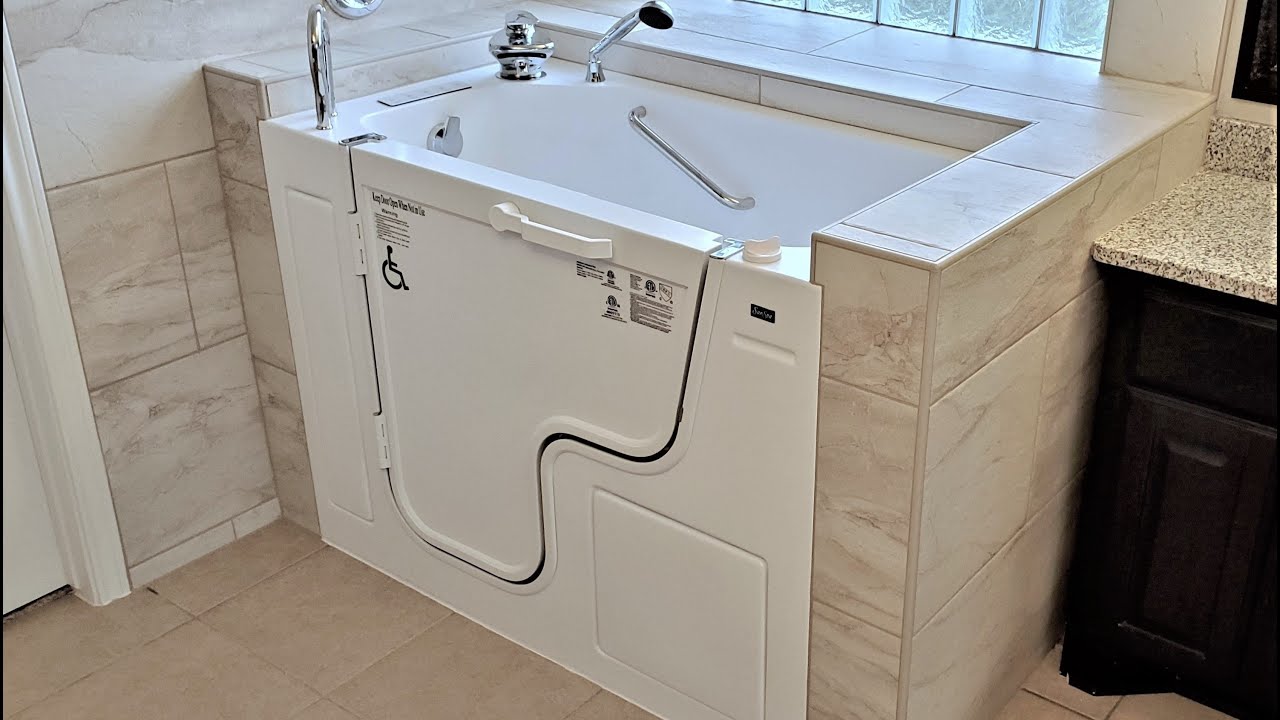 Simplicity Bath & Shower - Walk In Tub By SanSpa - YouTube