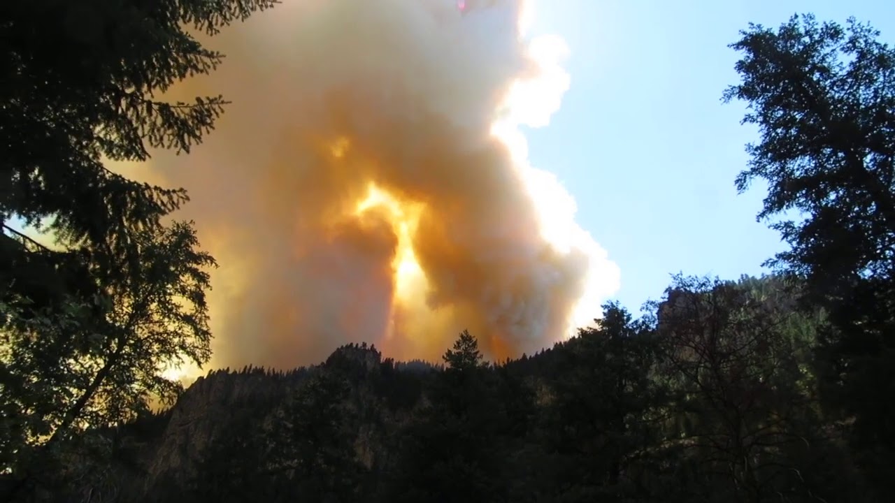 Grizzly Creek Fire - A "Trapped" Hiker's Perpective - Glenwood Springs ...