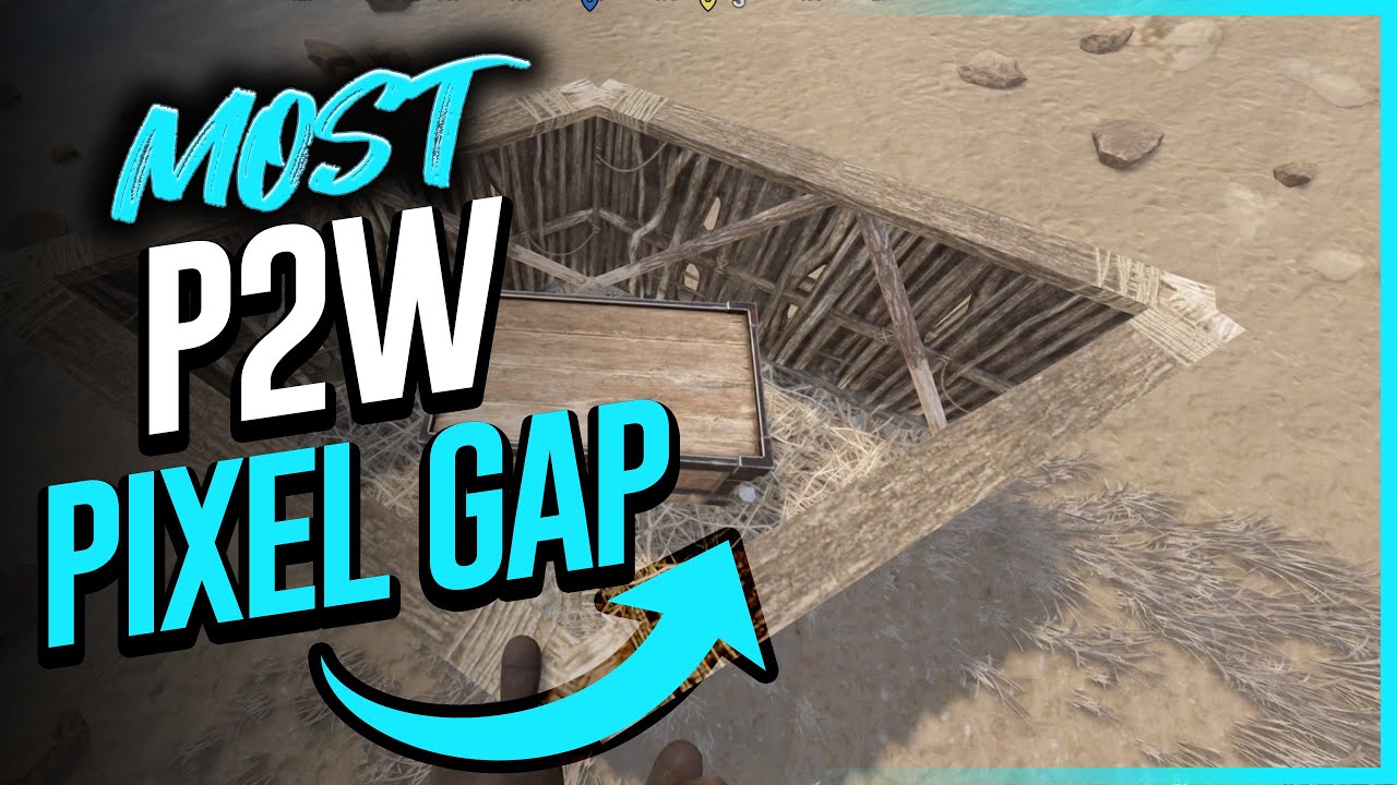 New P2W Pixelgap Bunker in Rust - YouTube