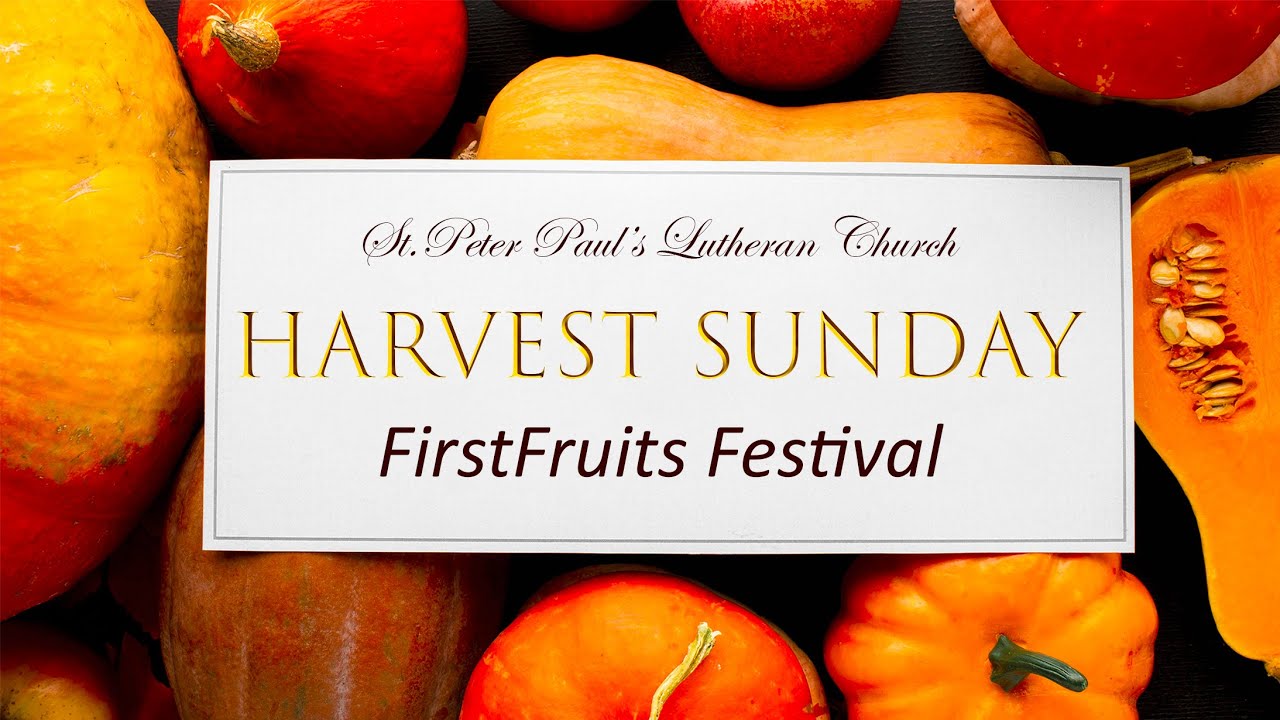 HARVEST SUNDAY || 11.08.2024|| - YouTube