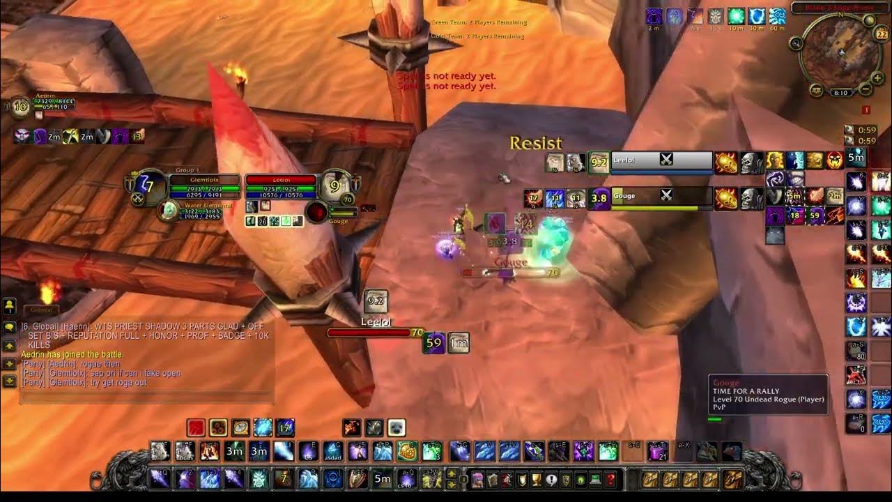 TBC arena 2v2 Mage Rogue Alliance. Warmane Blackrock TBC. - YouTube