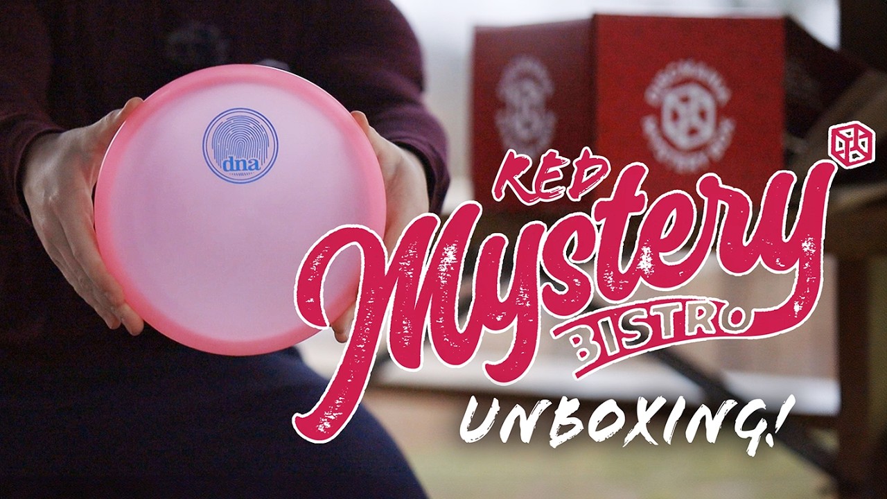 Gannon Buhr's DNA Disc?! | Discmania Red Mystery Bistro Box - YouTube
