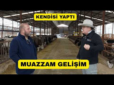Bu Çiftçi Tüm İnşaatı Kendisi Yapıyor! Gelişim İnanılmaz!