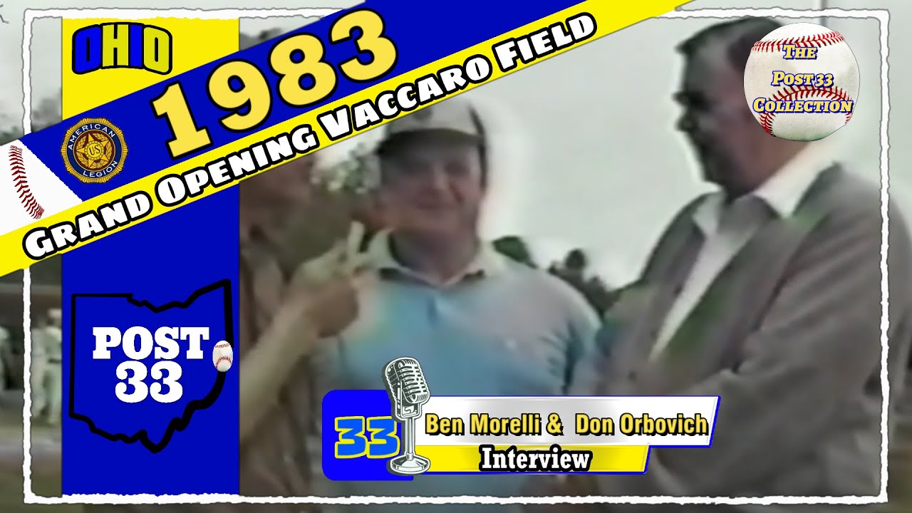 1983 ⚾ Interview with Ben Morelli & Donald Orbovich | Grand Opening ...