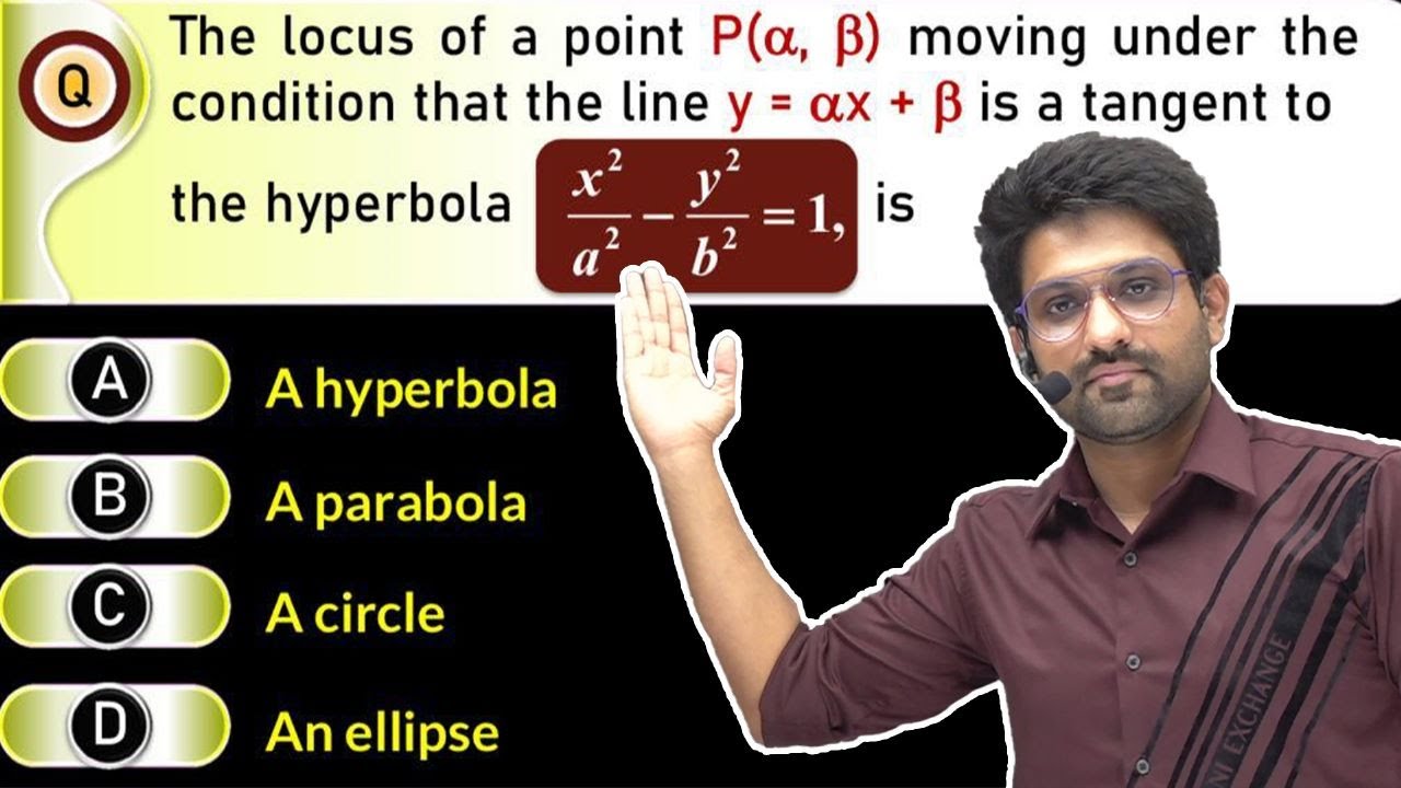 Locus Based Problem From Conic Sections | Hyperbola | Bhannat Maths ...