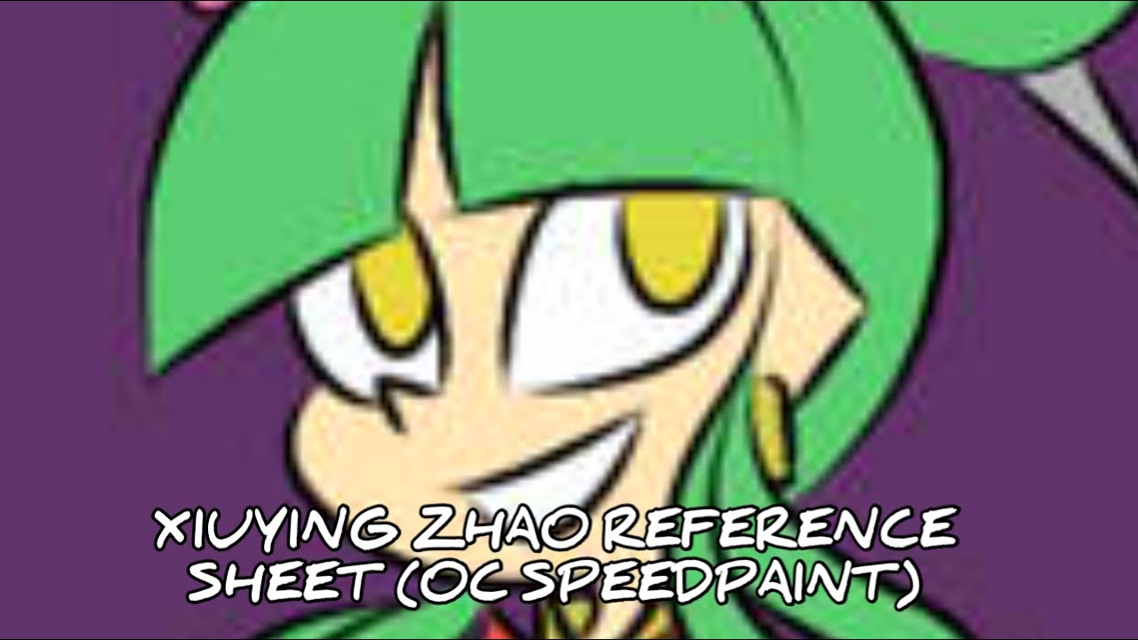 Xiuying & Spirit Yin Reference Sheets (OC Speedpaint) - YouTube