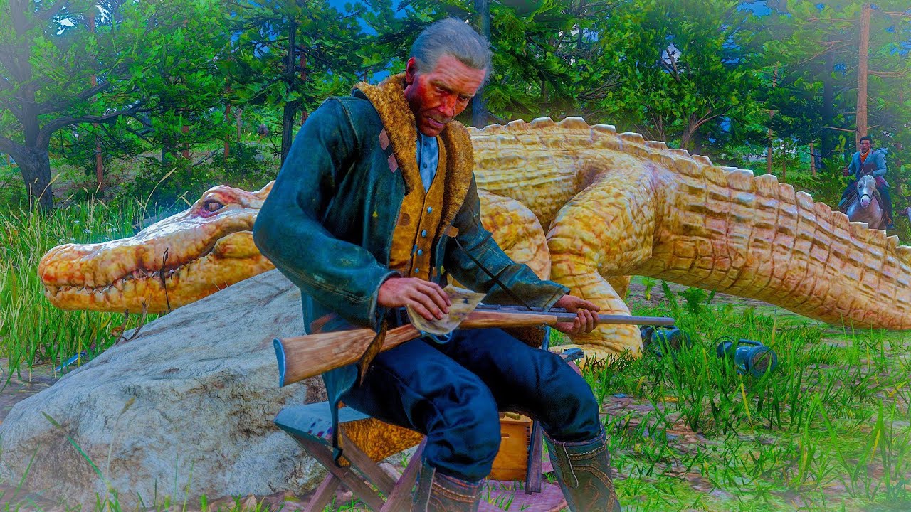 Camp Shenanigans | RDR2 - YouTube