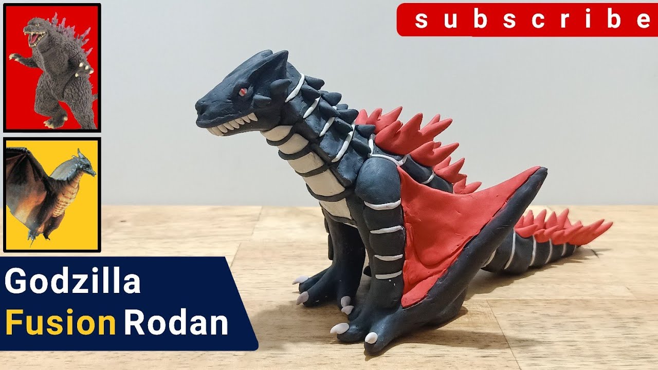 Godzilla Fusion Rodan ก็อดซิลล่า ฟิวชั่น โรดัน : StopMotion - YouTube