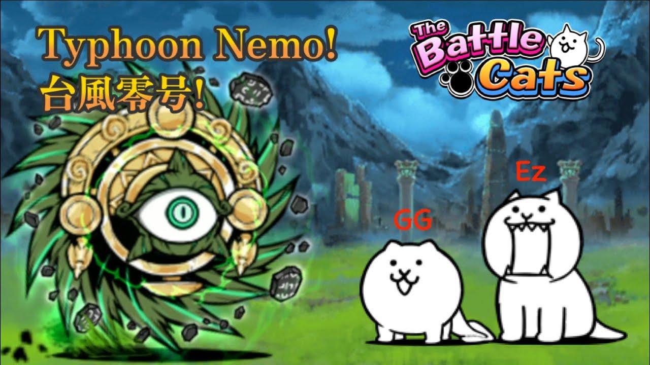 Battle Cats Typhoon Nemo Charybdis' Mouth! How to get Modern / Future ...