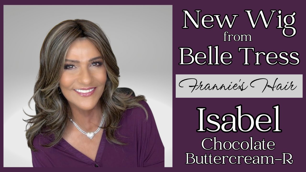 Review of New Belle Tress Wig | Isabel in Chocolate Buttercream-R - YouTube