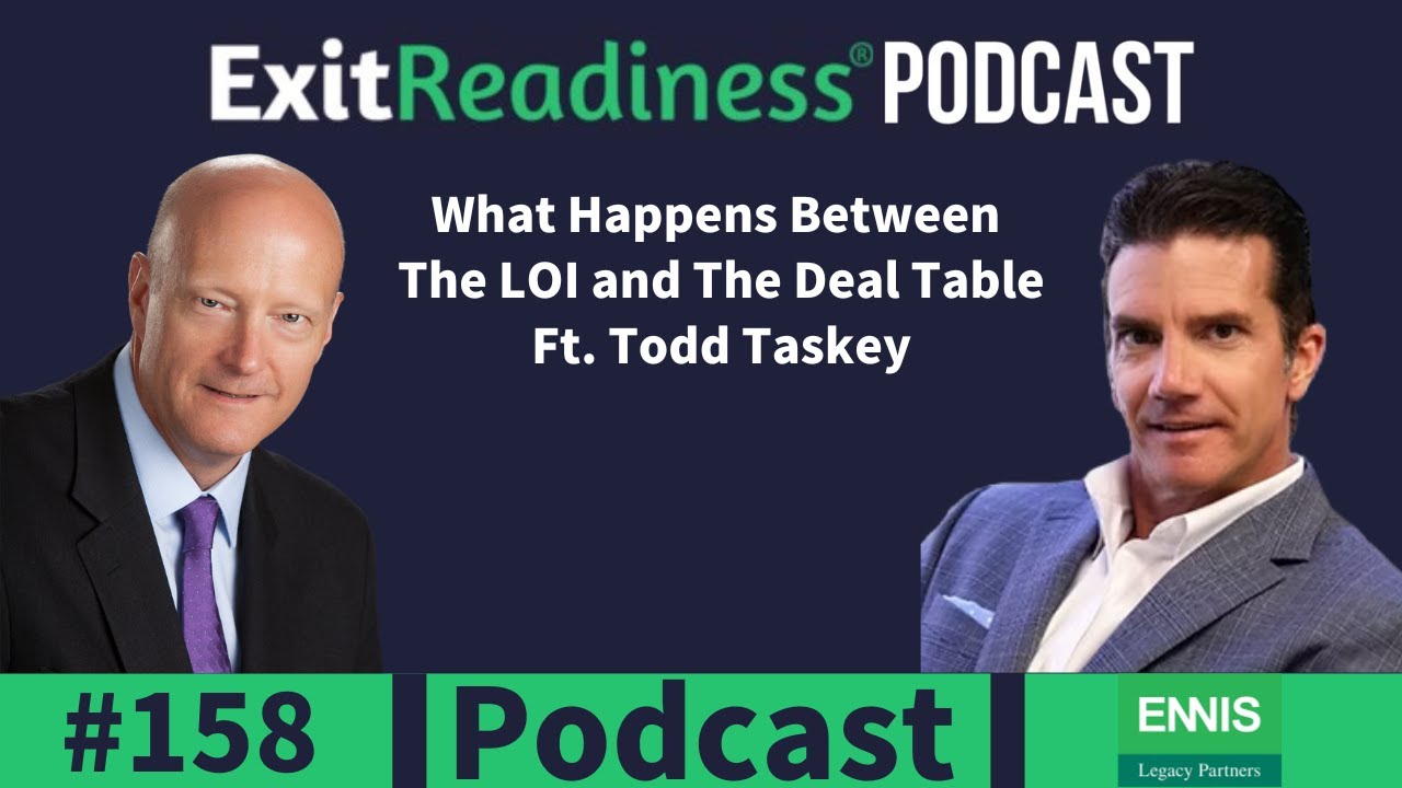 What Happens Between The LOI and The Deal Table Ft. Todd Taskey - YouTube
