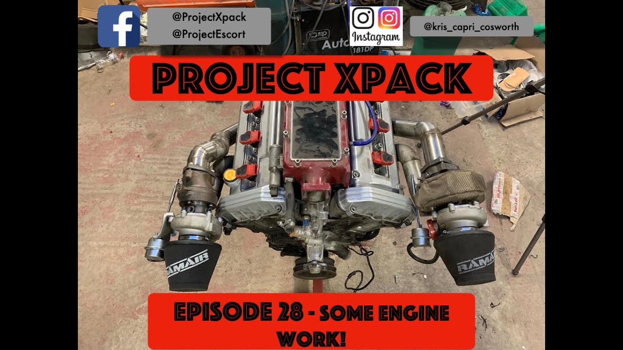 Project Xpack Episode 28 Ford Capri Xpack 29 Cosworth Twin Turbo Build Youtube