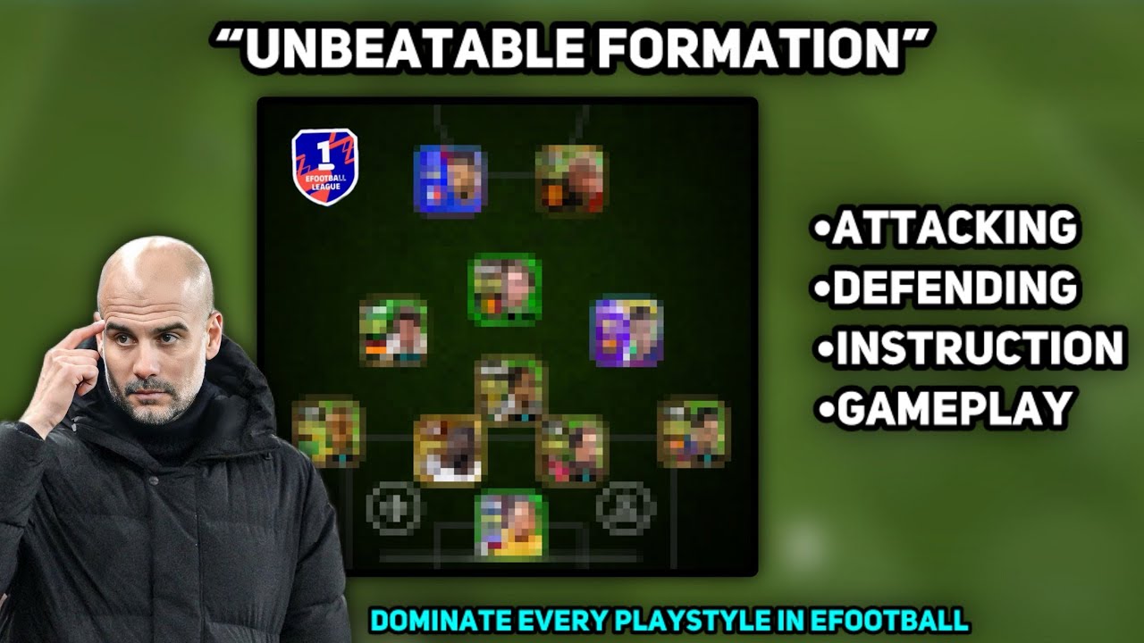 UNBEATABLE FORMATION🤯! Dominate EVERY Playstyle in eFootball | Best ...