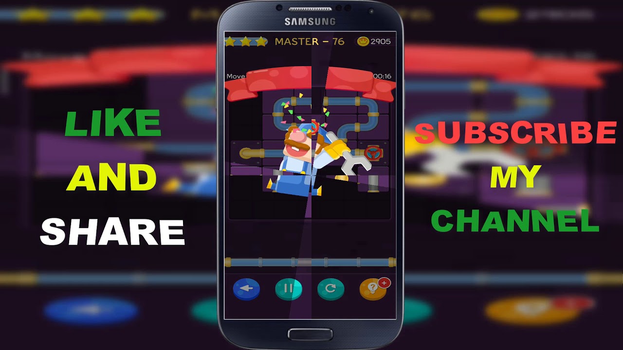 Pipe Lines Puzzle Master Win Level 71-80 - YouTube