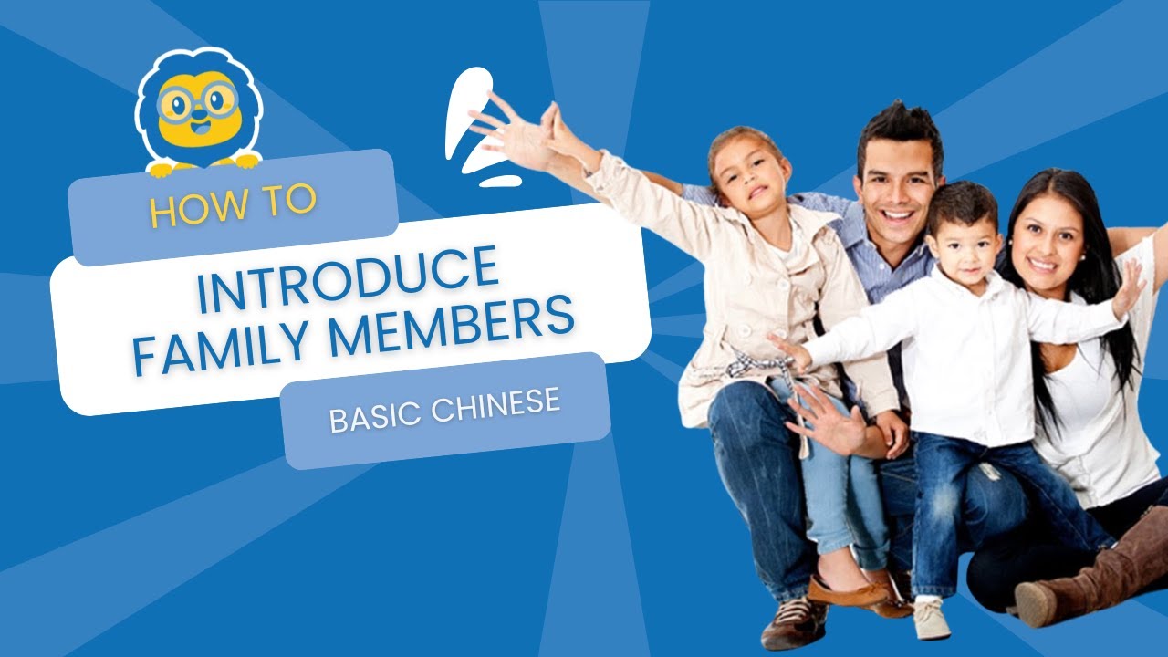 Introducing Family Members in Mandarin | Beginner Chinese - YouTube