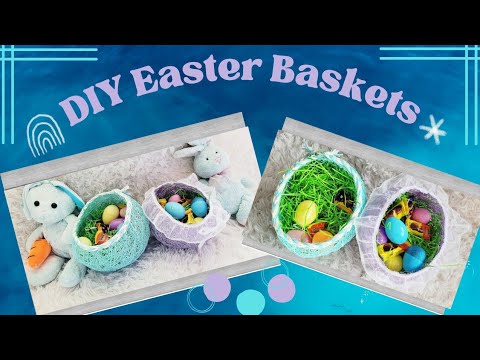 DIY Easter Basket Tutorial - YouTube