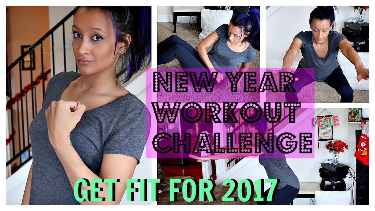 NEW YEAR WORKOUT CHALLENGE - YouTube
