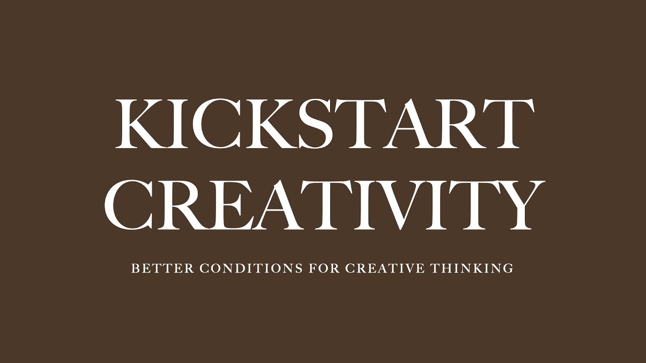 Kickstart Creativity - Platform for creative efforts - Better ideas ...