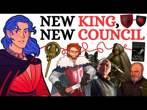 King Aegon's Small Council in The Winds of Winter