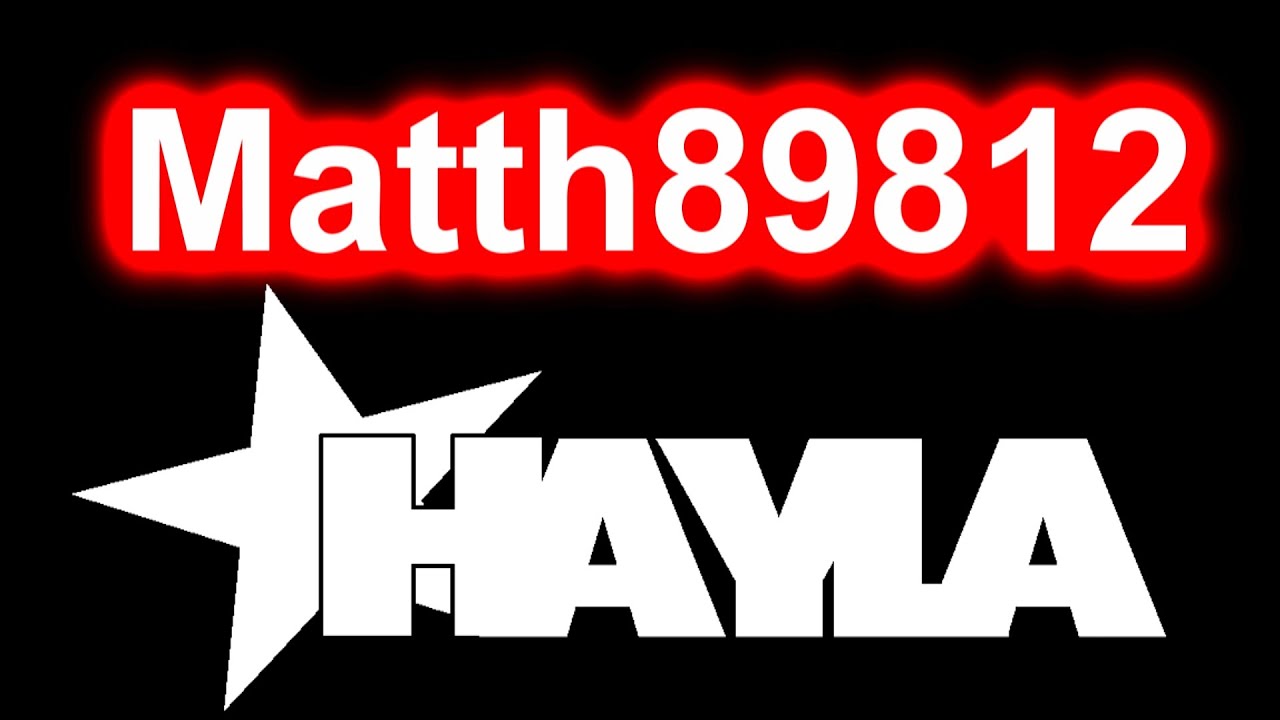 Matth89812 Logo (old Hayla Studios version) - YouTube