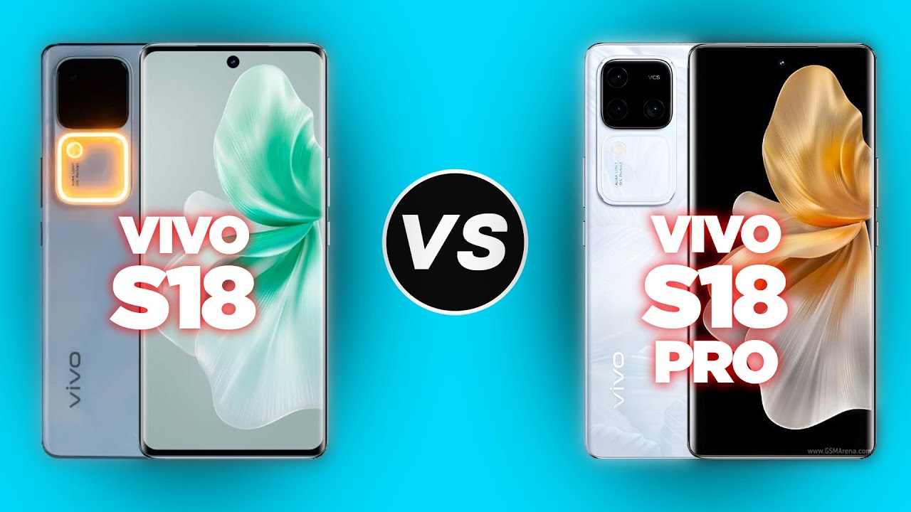 vivo S18 vs vivo S18 Pro - YouTube