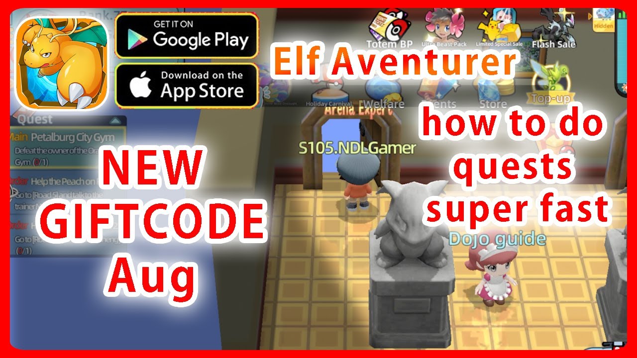 Elf Explorer New Giftcode & How to do tasks quickly and in less time ...
