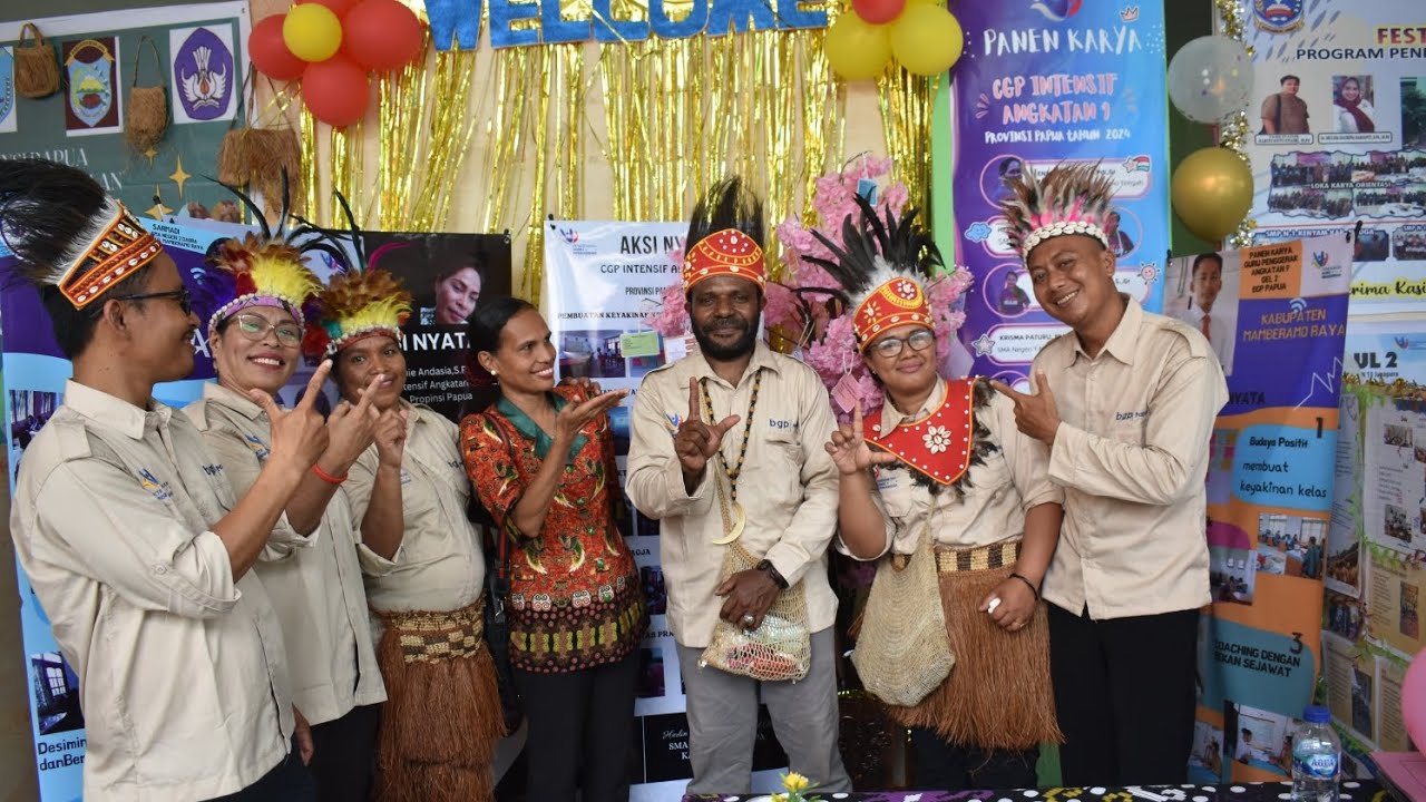 PTM 4 DAN PANEN KARYA CGP INTENSIF A9 GELOMBANG 2@bgtkpapua ...