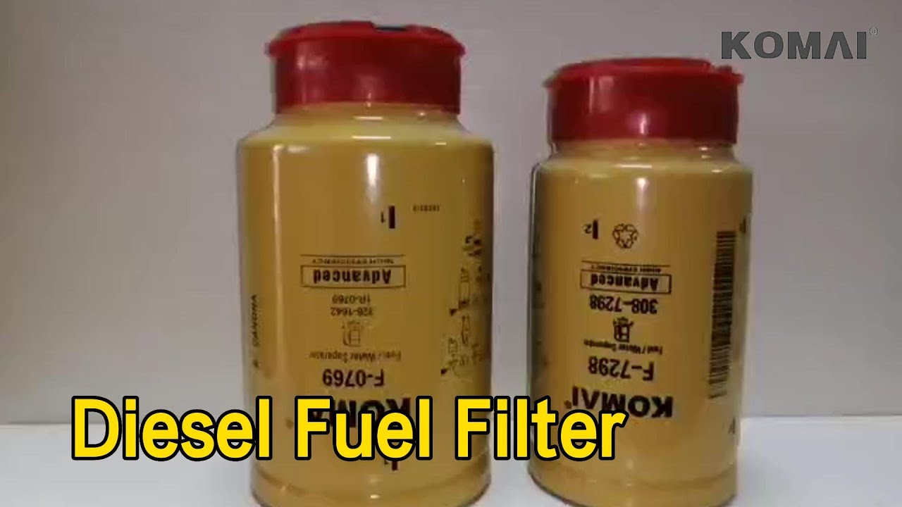 Pre - Fuel Diesel Fuel Filter 2656F853 2656F501 Depth Type Circular ...