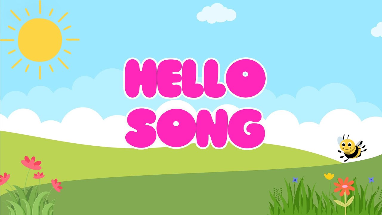 Hello Song | Welcome Song for Kids 👋 🌞 - YouTube