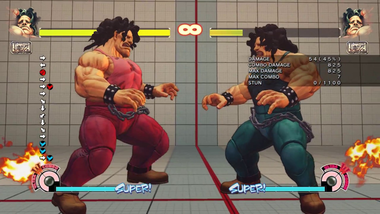 USF4 Modded character Hugo Showcase - YouTube