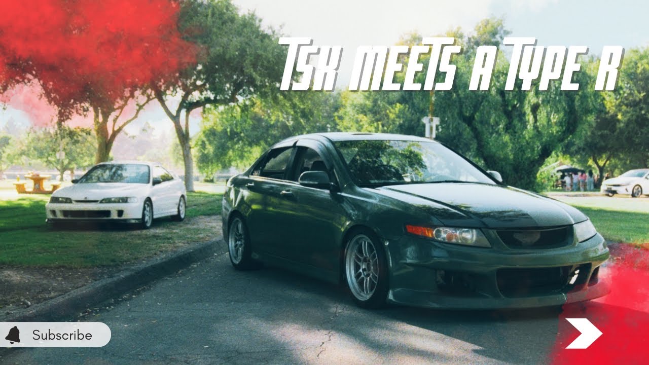 TSX Meets a Integra Type R / 2006 ACURA TSX - YouTube