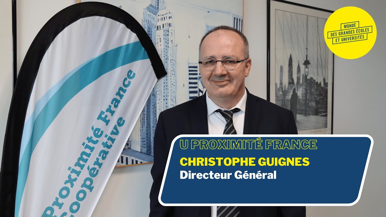 Christophe Guignes - U Proximité France : "Soyez vous-même" - YouTube