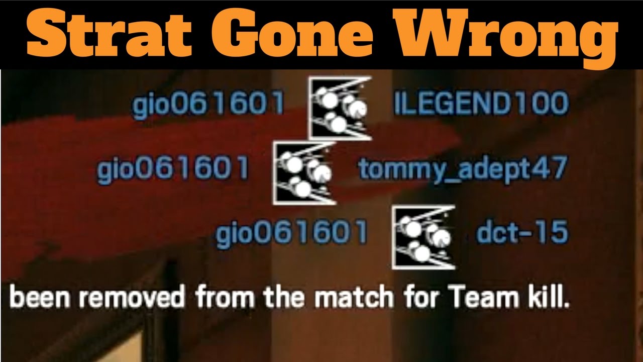 Fuze Strat Gone Wrong - Rainbow Six Siege - YouTube