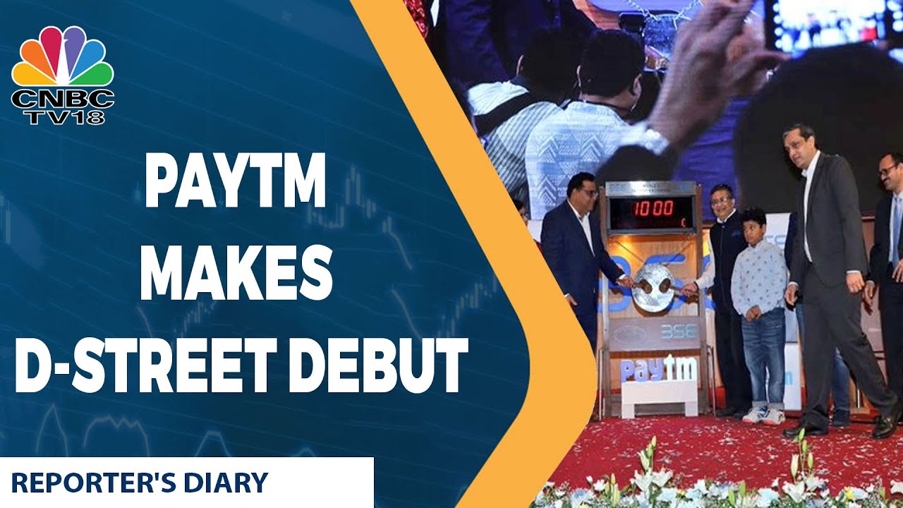 Paytm Operator One97 Communications Debuts Into D-Street | Reporter's ...