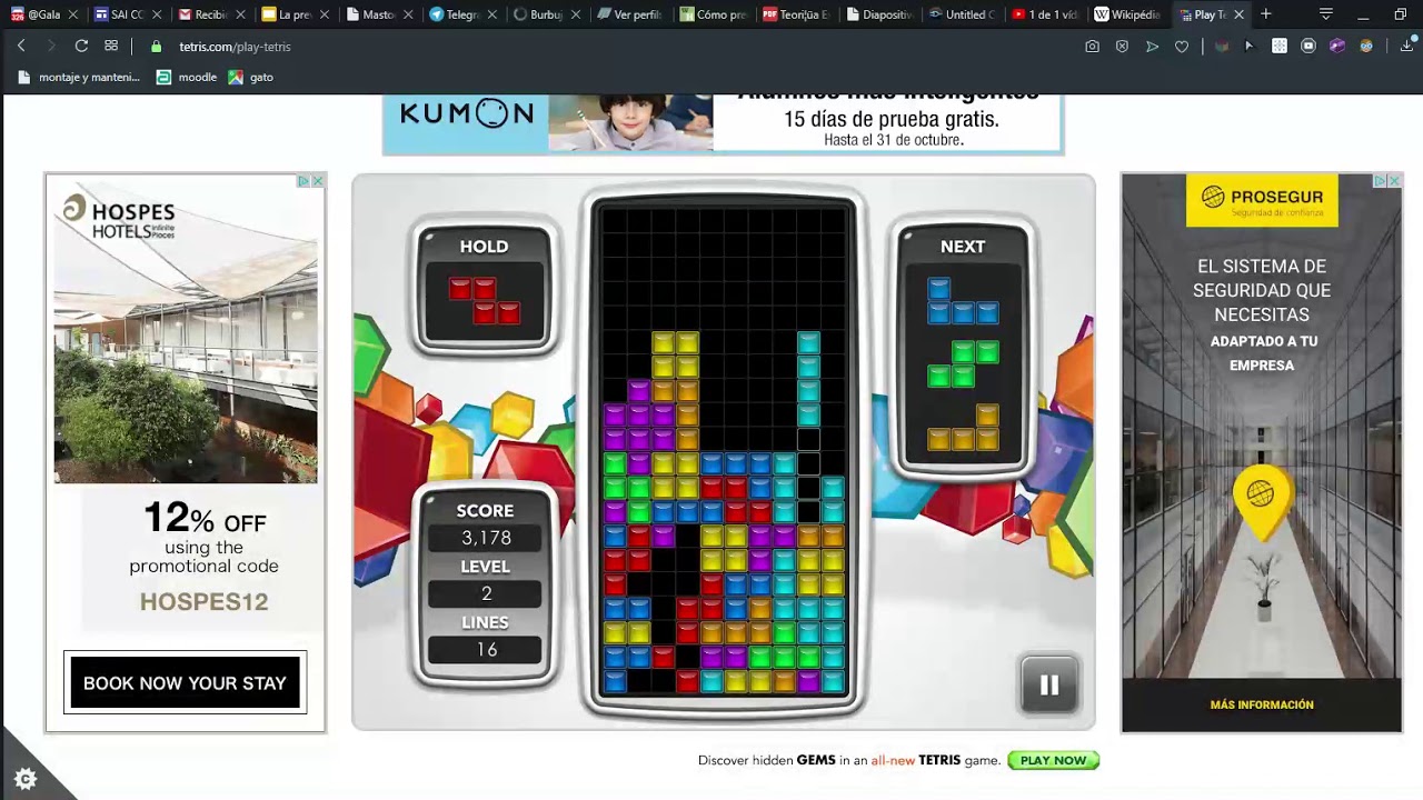 RECORD MUNDIAL TETRIS RECORD WORD RECORD GUINNESS TETRIS - YouTube