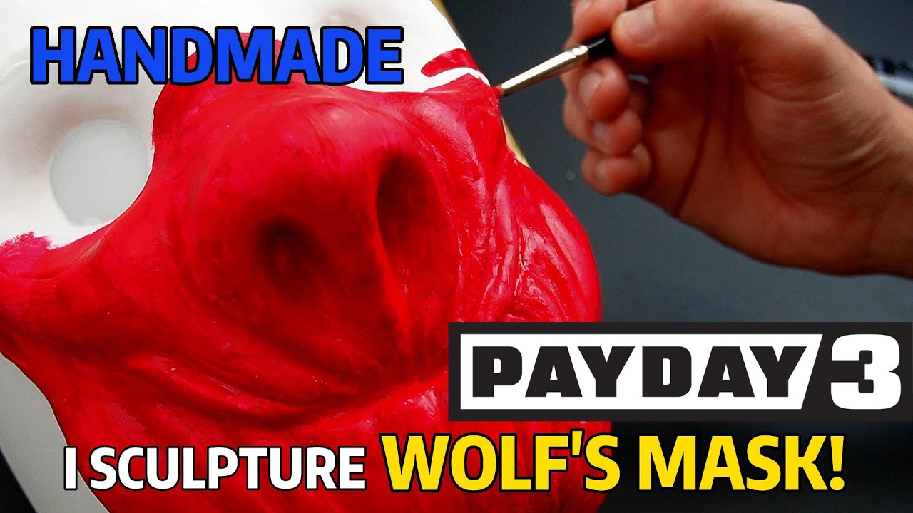 PAYDAY 3 WOLF HANDMADE MASK! - YouTube