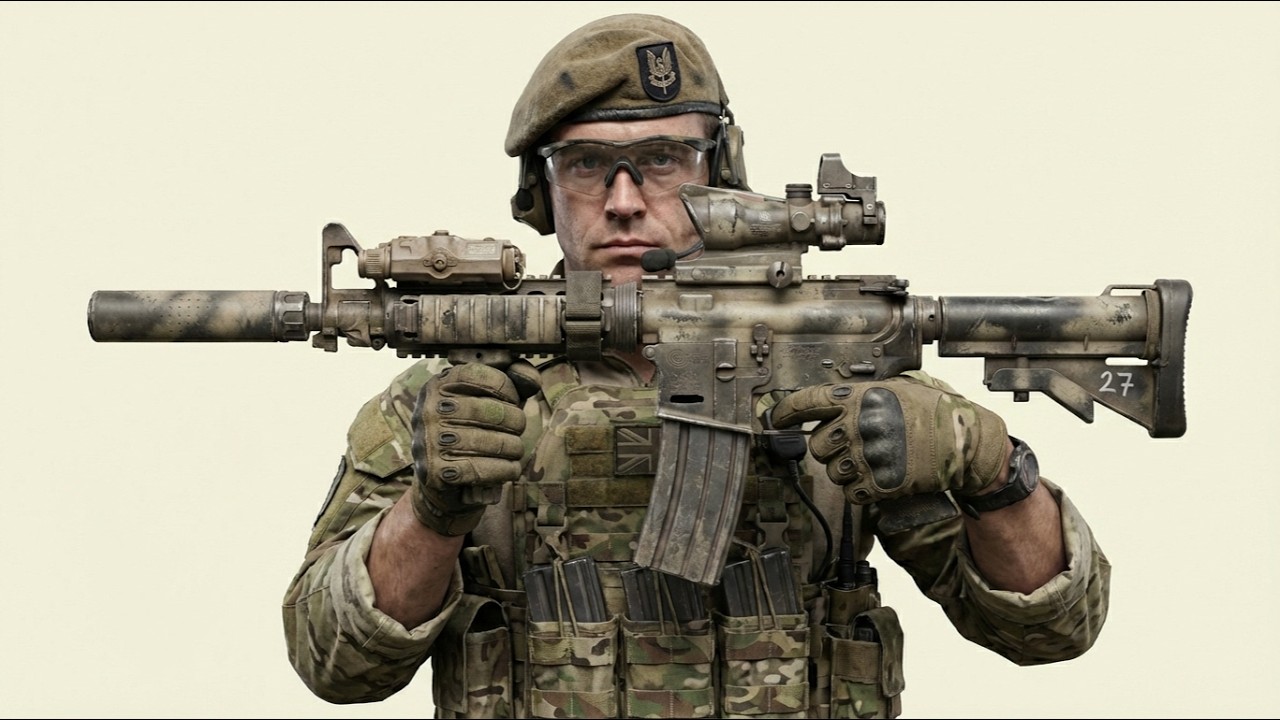 Every Weapon The British SAS Used in Missions - YouTube