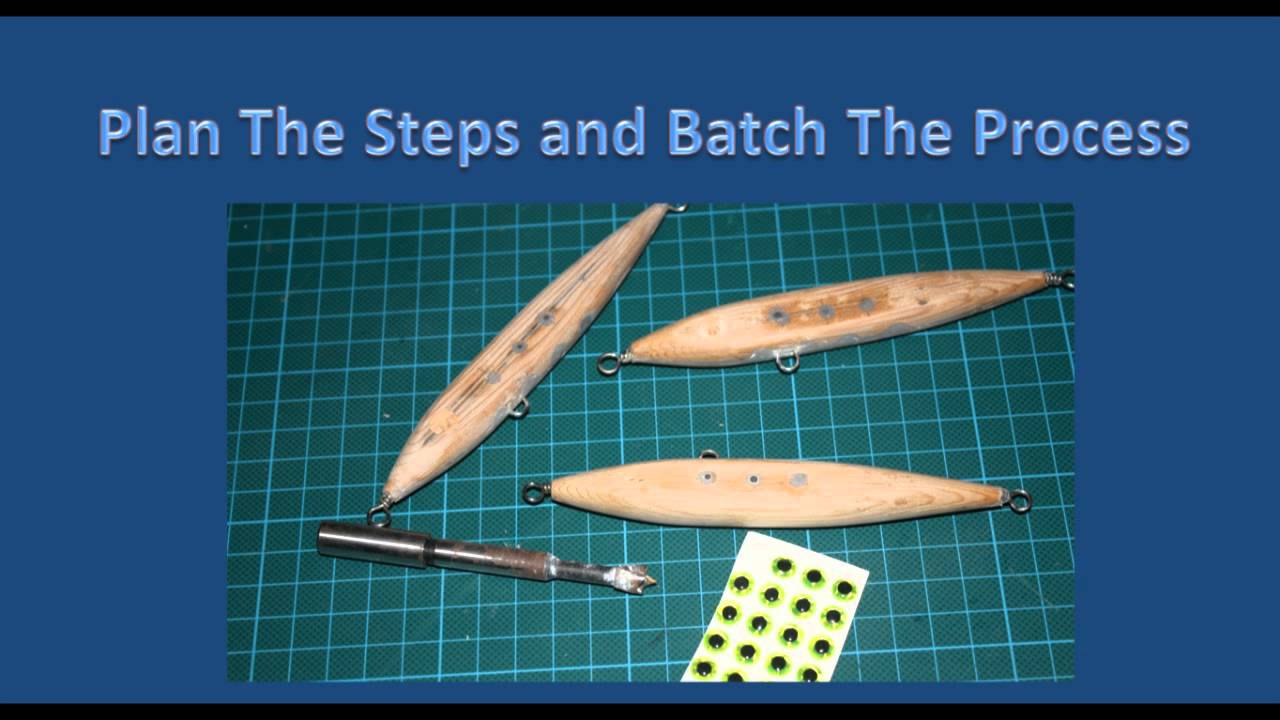 Making Crankbaits Faster - YouTube