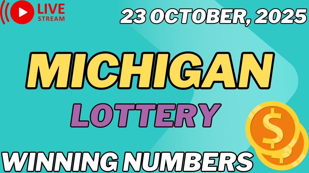 Michigan Midday Lottery Results For - 23 Oct, 2025 - Daily 3 - Daily 4 ...