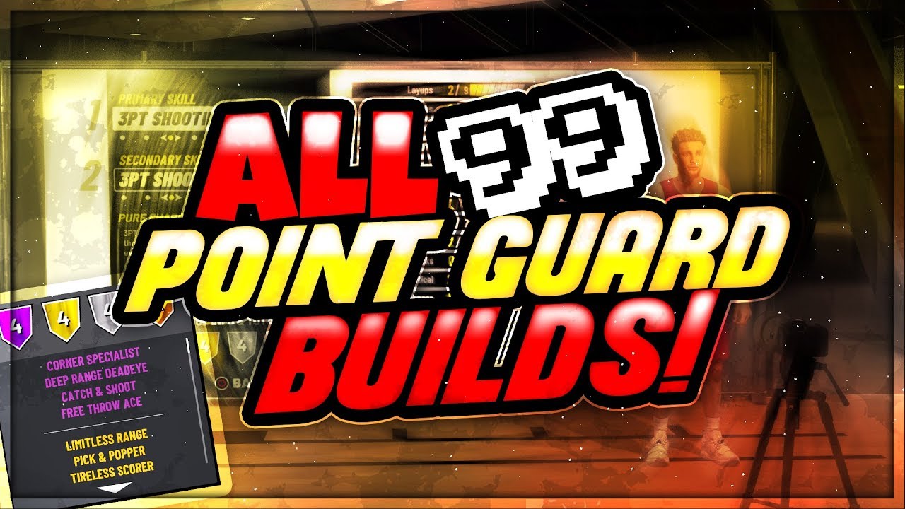 TOP 3 BEST POINT GUARD BUILDS IN NBA 2K19 😱 DEMIGOD POINT GUARD BUILD ...