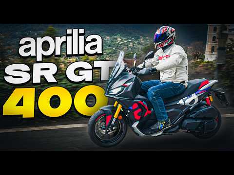 APRILIA SR GT400 2026 ROLLER TEST!