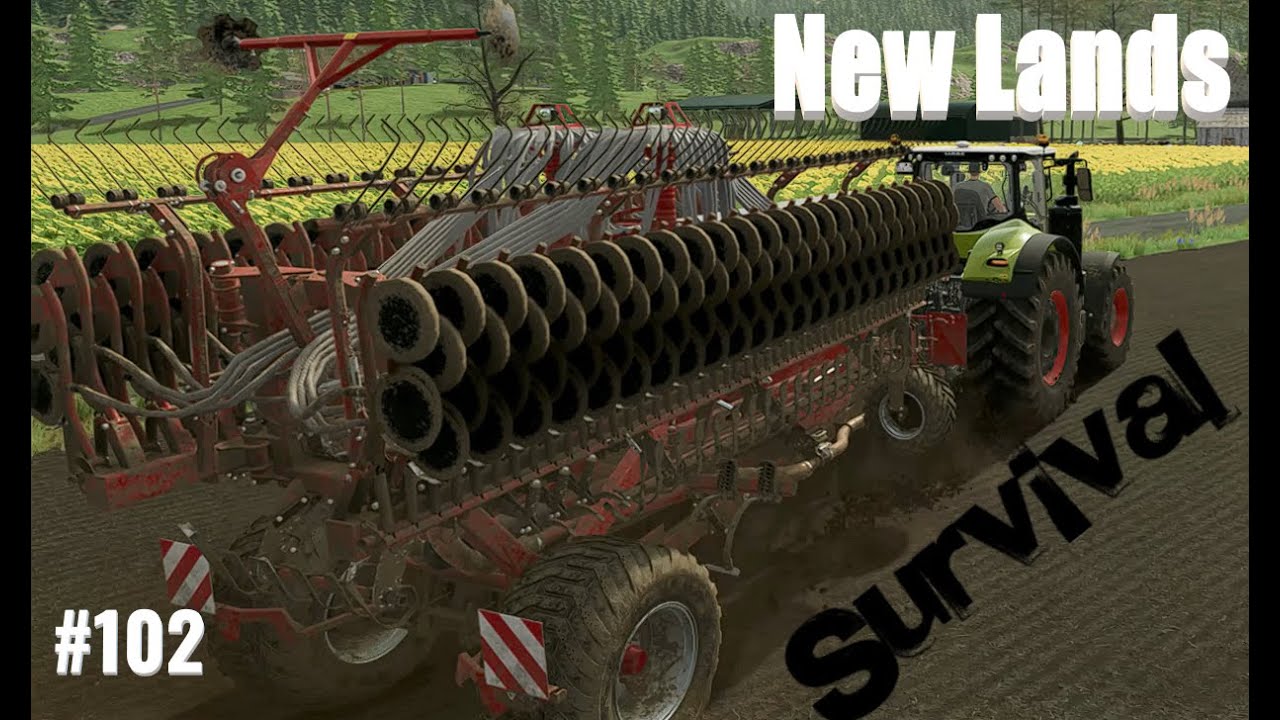 Planting Soybeans & Planting A New Grass Field #102 | New Lands ...